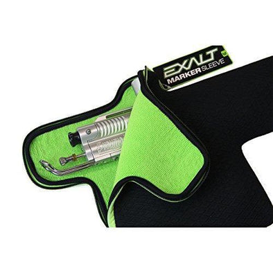 Exalt Paintball Marker Sleeve Gun Case Black-Lime